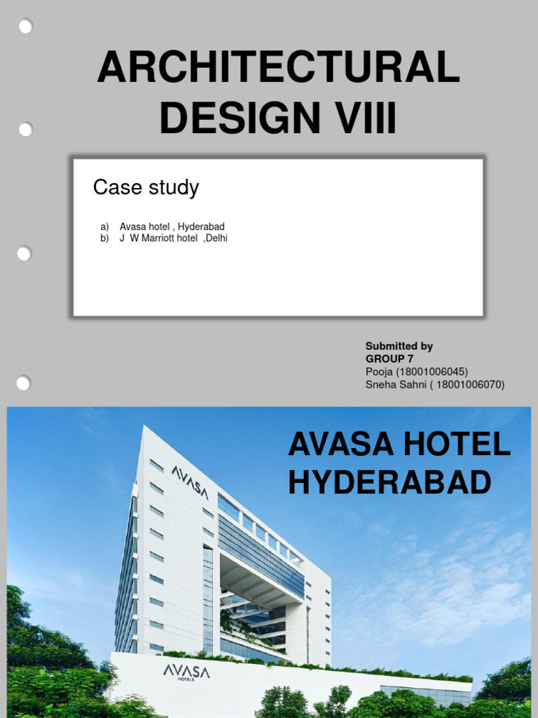 Case Study Avasa and JW Marriot Hotel | PDF | Basement | Room