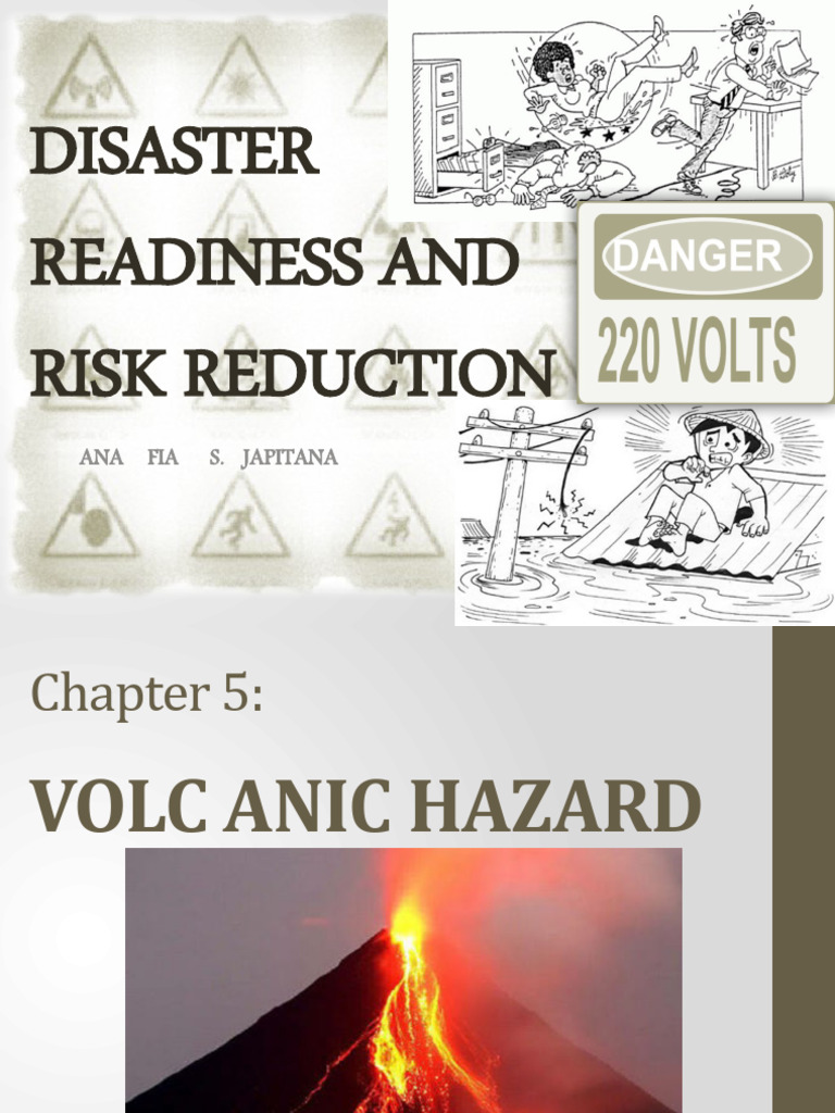 DRRR PPT 5.2 | PDF | Volcano | Types Of Volcanic Eruptions