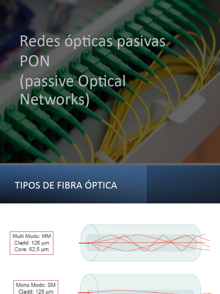 GPON | PDF | Protocolos de capa física | Equipo de telecomunicaciones