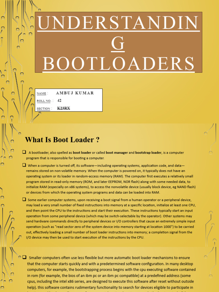 Boot Loader | PDF