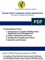 Online Fidelity Bonding Walkthrough | PDF