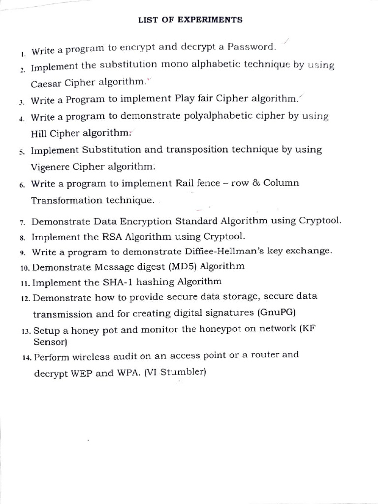 Cs Lab Manual 1 | PDF