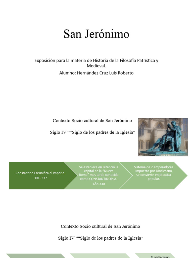 San Jerónimo | PDF | Jerome | Padres de la iglesia