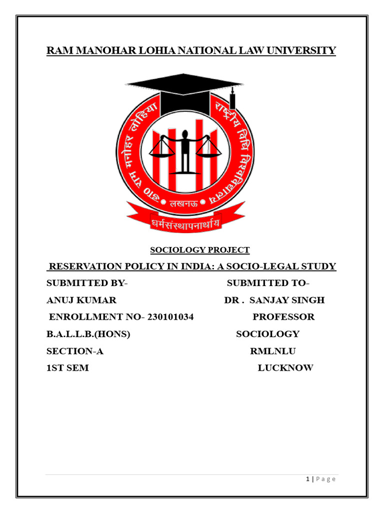 Anuj Socio Project | PDF