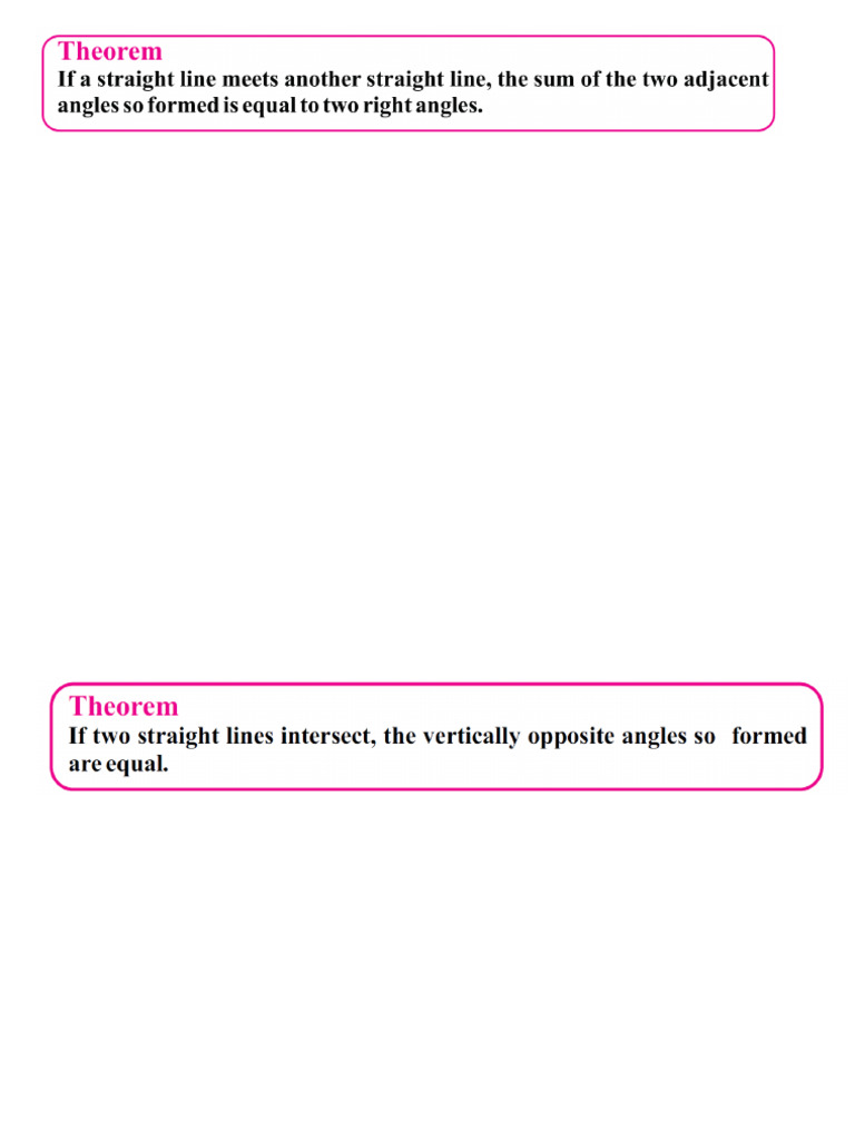 Geometry Theorems | PDF