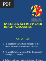 SK Duties and Responsibilities Overview | PDF | Goal | Leadership