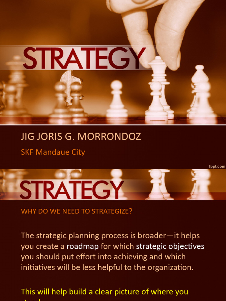 Strat Plan Workshop | PDF