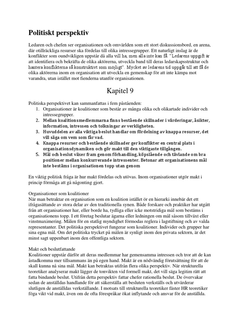 Sammanfattning Boken | PDF