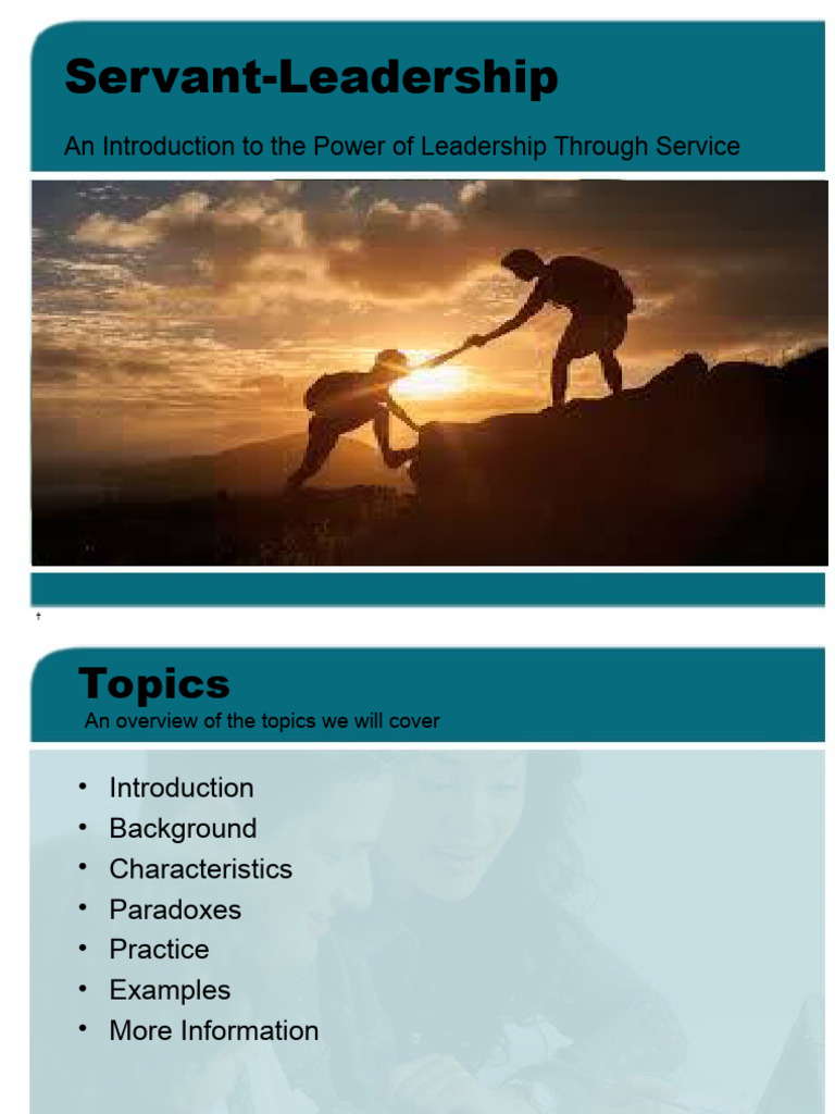 ServantLeadership Introduction | PDF | Servant Leadership | Leadership