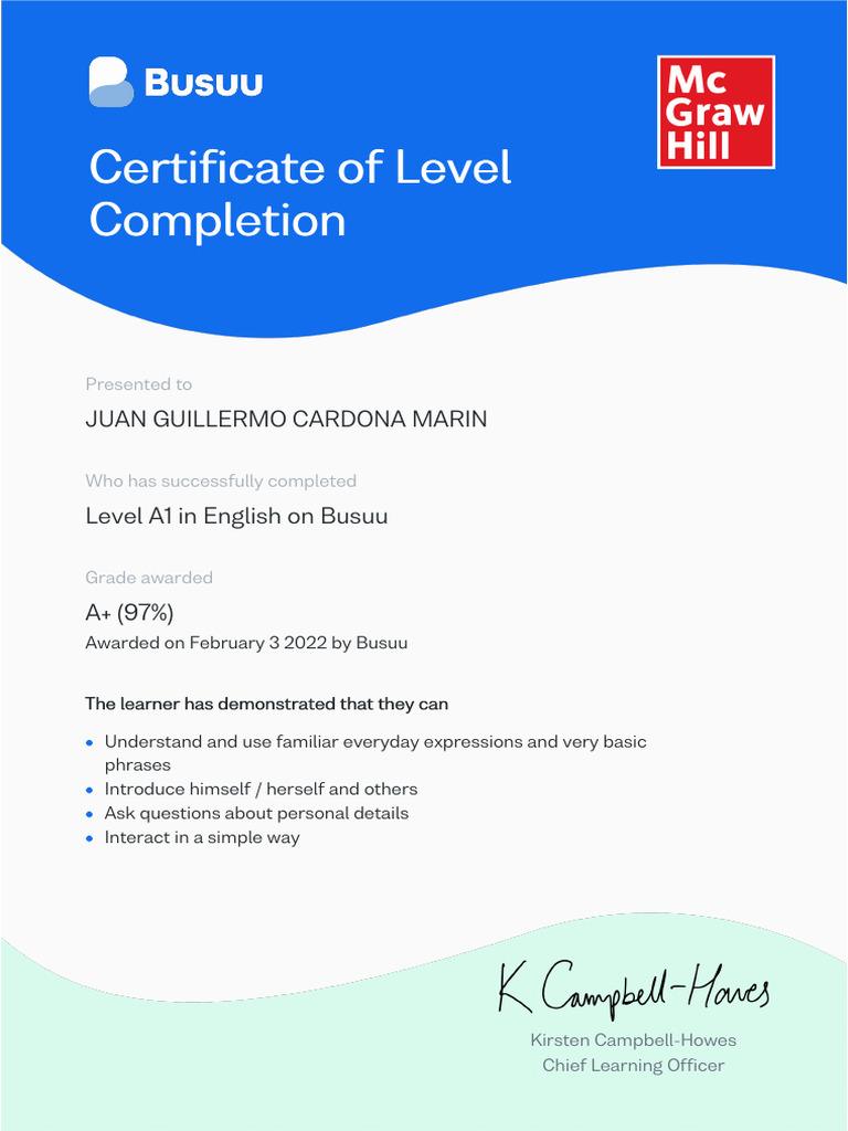 a1-certificate-pdf