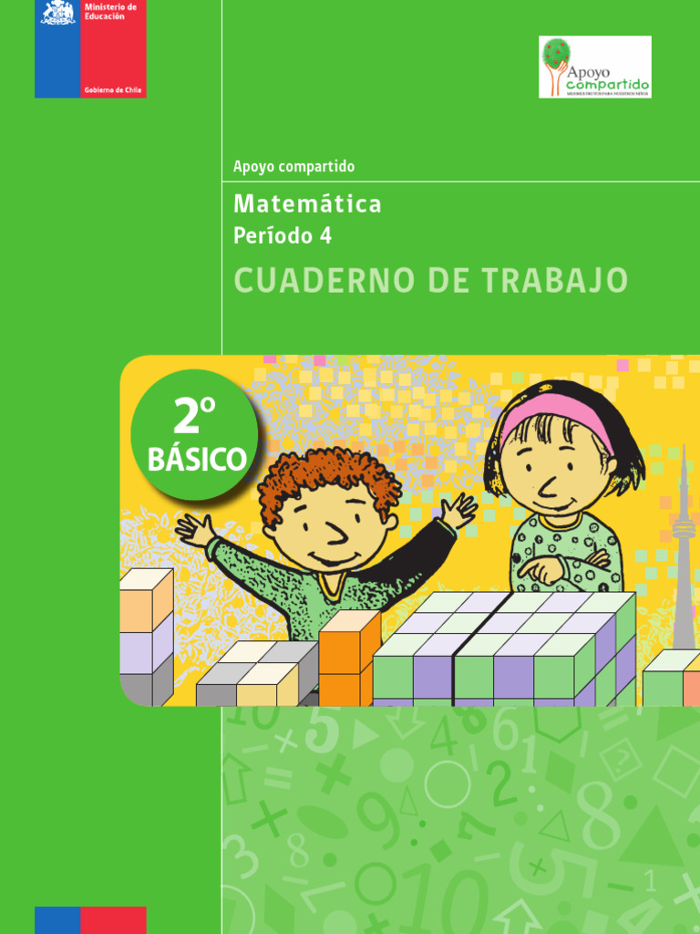 Cuaderno Matemática 2° Básico - Período 4 | PDF