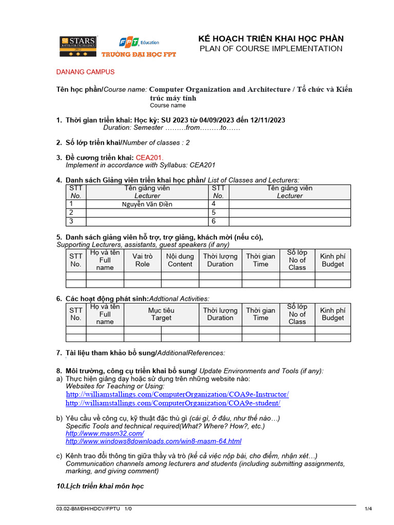 CIP CEA201 FA2023 Diennv13 | PDF