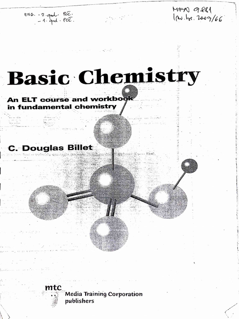 C. Douglas Billet: Basic Chemistry | PDF