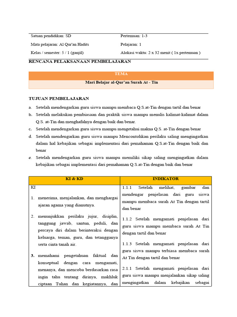 Buku Ajar Qur'an Hadits Kelas 5 | PDF | Kesehatan Holistik