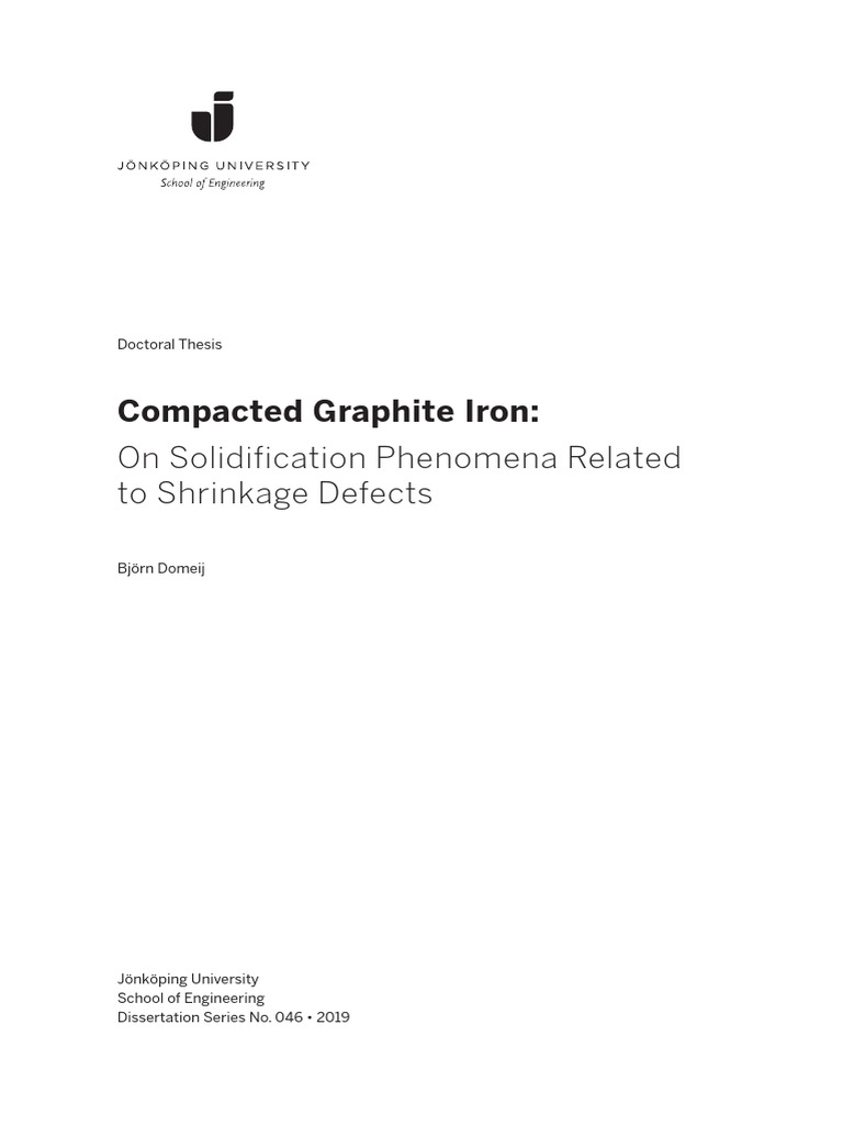 CGI Solidification & Shrinkage Defects | PDF | Nucleation | Nature