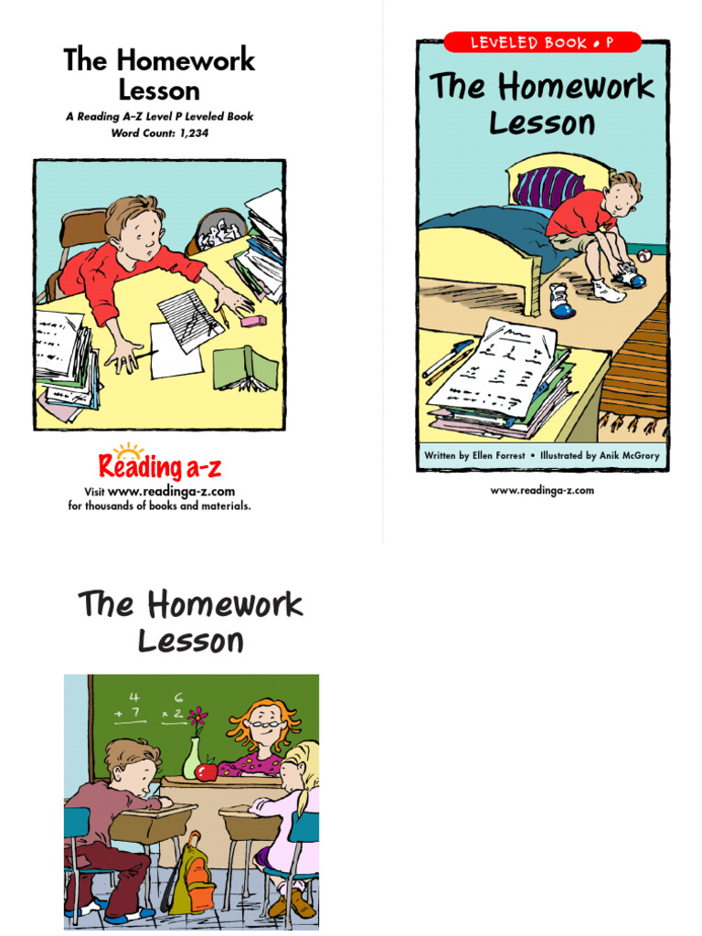 P The Homework Lesson | PDF