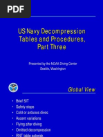 NAUI Nitrox Tables | PDF | Equipment | Underwater Diving