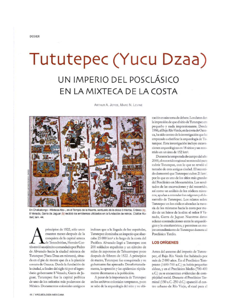 Tututepec Oaxaca | PDF