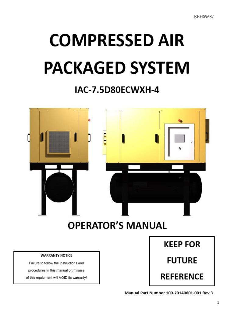IAC-7.5D80ECWXH-4 Operator's Manual | PDF