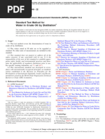 Astm D95 (D95-13) | PDF | Petroleum | Distillation