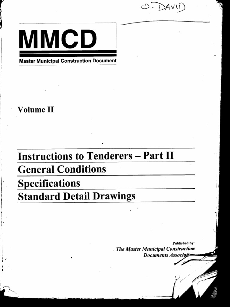 MMCD General Provisions | PDF
