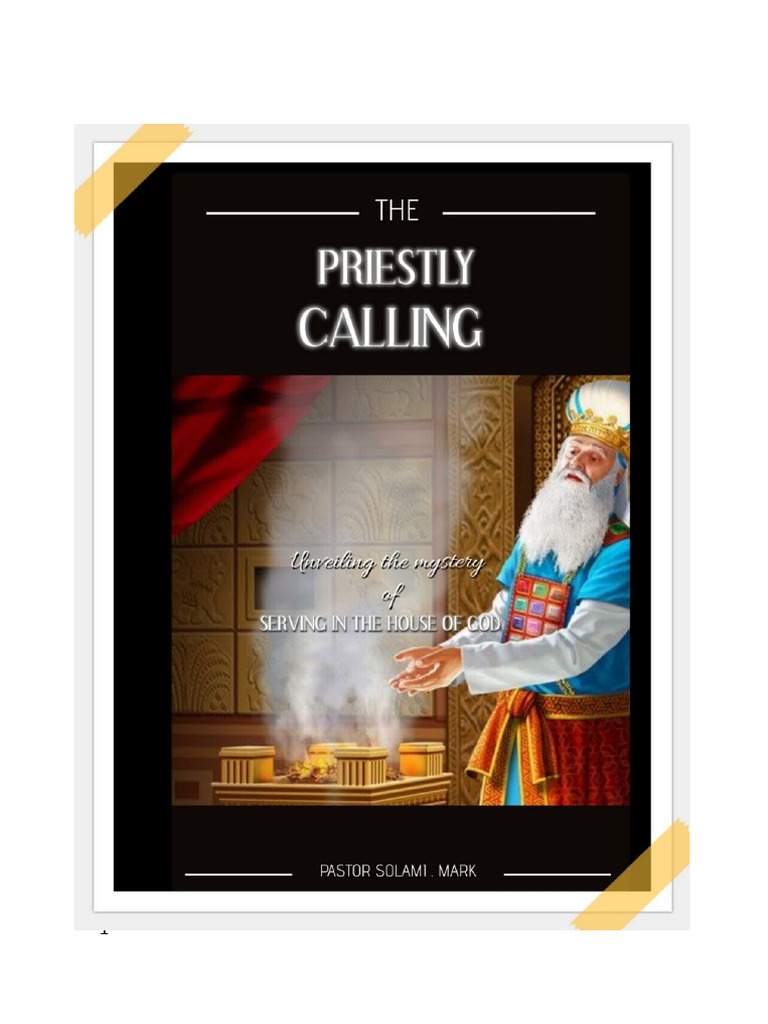 The Priestly Calling | PDF