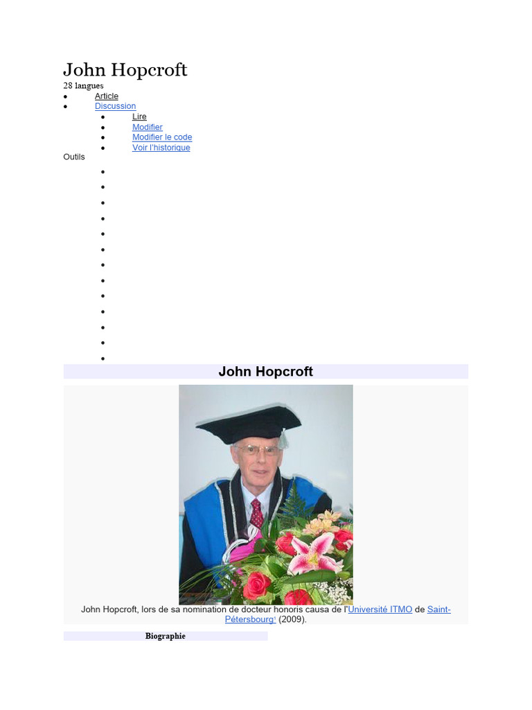 John Hopcroft | PDF
