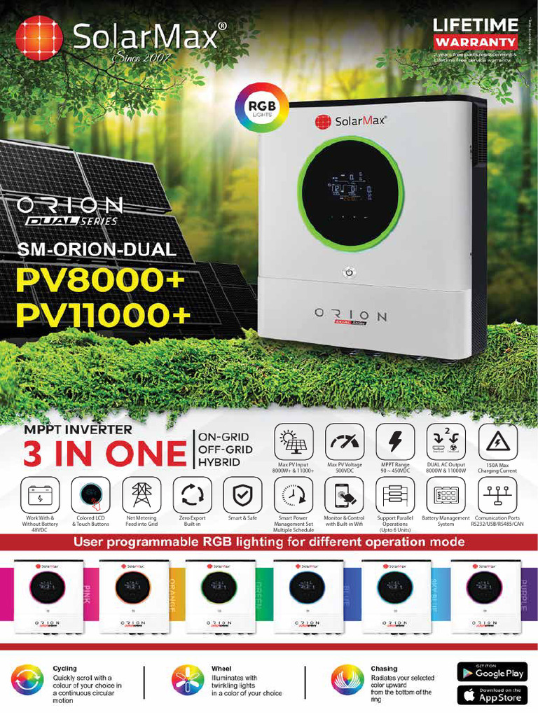 Solarmax Orion Dual Pv8000 Plus 1 | PDF | Technology & Engineering