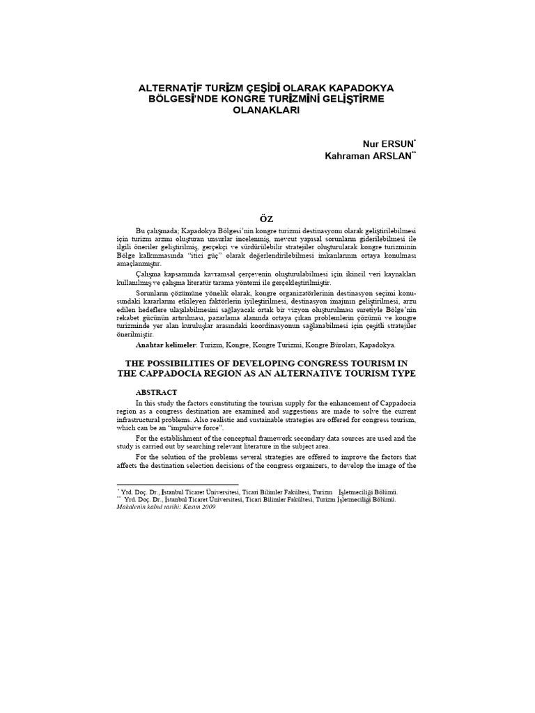 Alternat - F Tur - ZM - e - D - Olarak Kapadokya B - Lges - Nde Kongre Tur - ZM - N - Gel - T ...