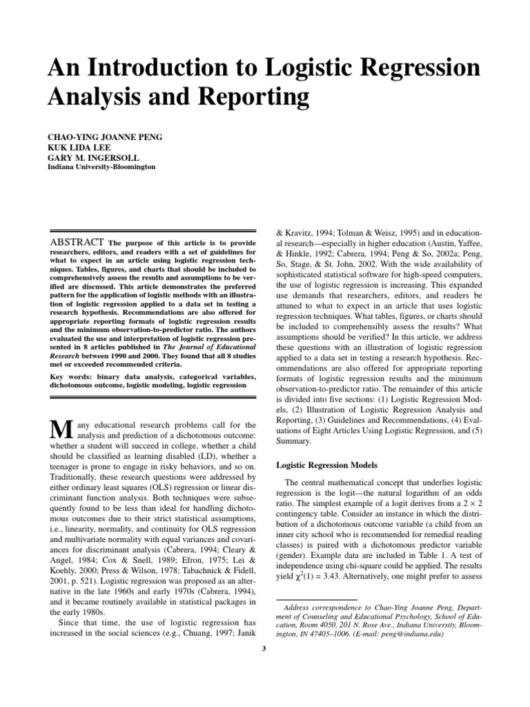 7 Short Logistic Regression | PDF