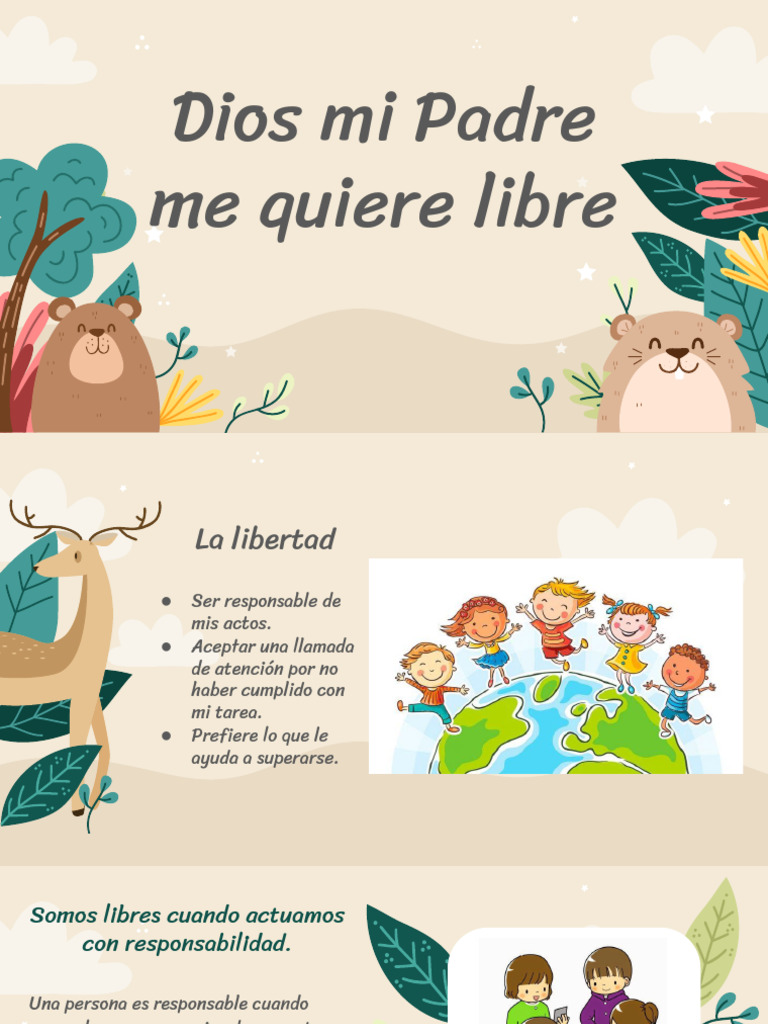 Dios mi Padre me quiere libre | PDF