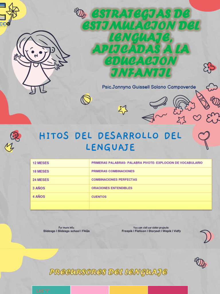 Estrategias de Estimulación de Lenguaje | PDF