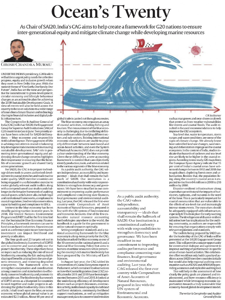 Ocean's 20 CAG Article May 2023 | PDF