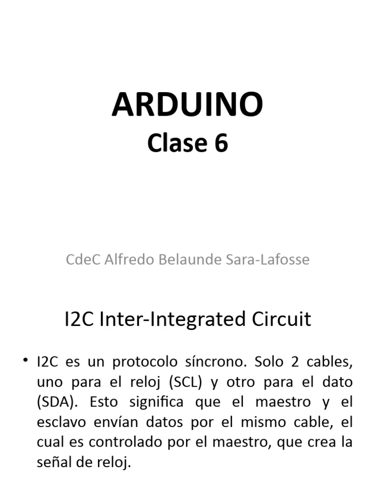6 Arduino Clase 6 | PDF | Hogar, jardinería y bricolaje | Informática
