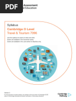 Travel & Tourism AS:A Level (9395) - 2024:2026 Syllabus | PDF | Tourism ...