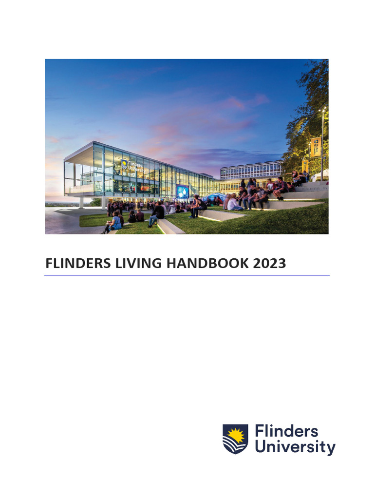 Flinders Living Handbook | PDF | University | Postgraduate Education