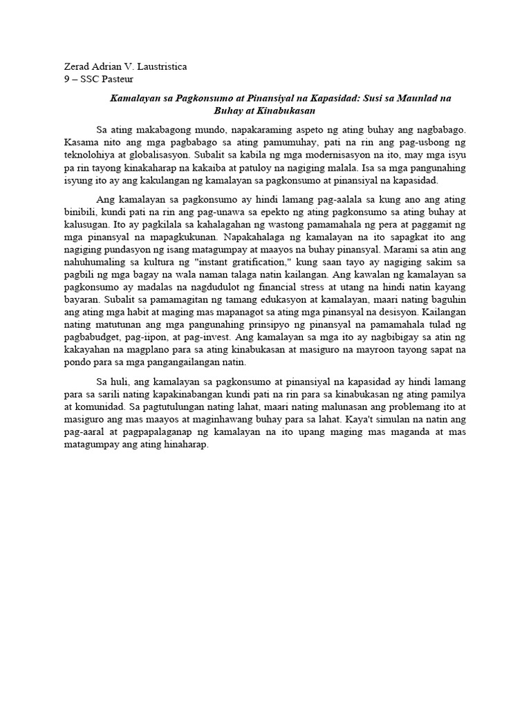 q1-w5-AP Essay Campaign Poster | PDF