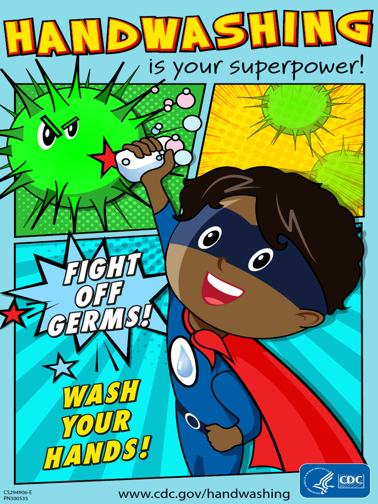 Handwashing Superhero Boy P | PDF
