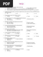 Biostatistics - Multiple Choice Questions | PDF | Sensitivity And Specificity | Correlation And ...