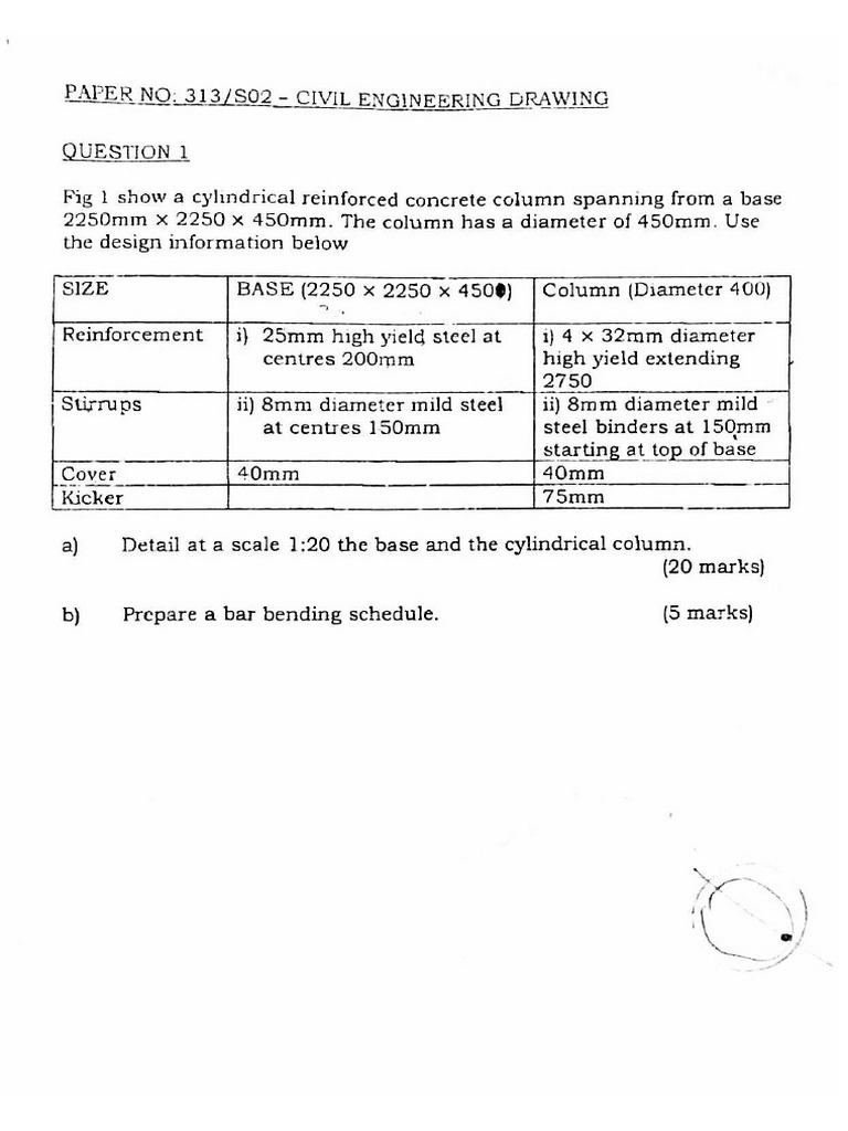 Drawing Questions | PDF