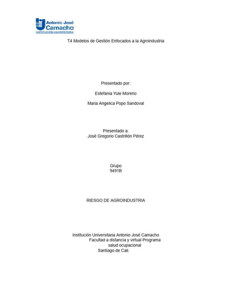 t4 Modelos de Gestion | PDF | Negocios