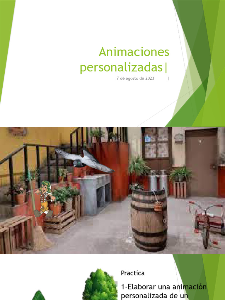 Animaciones Personalizadas | PDF