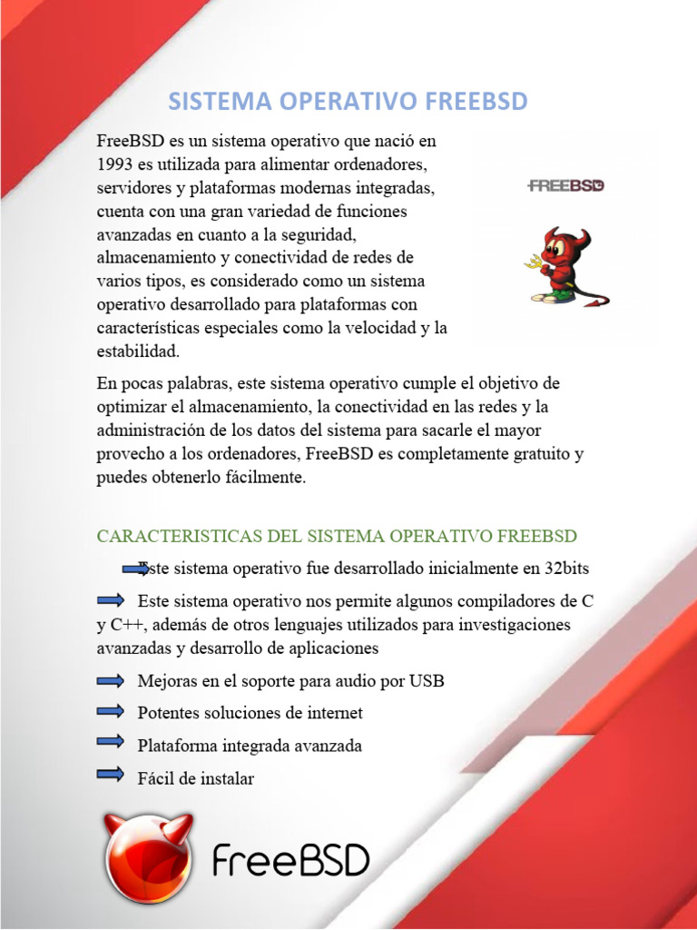 Sistema Operativo Freebsd | PDF | Informática