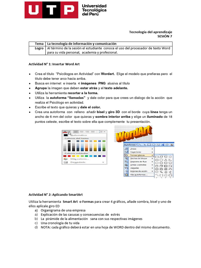 S07.s1. Tarea de Word | PDF