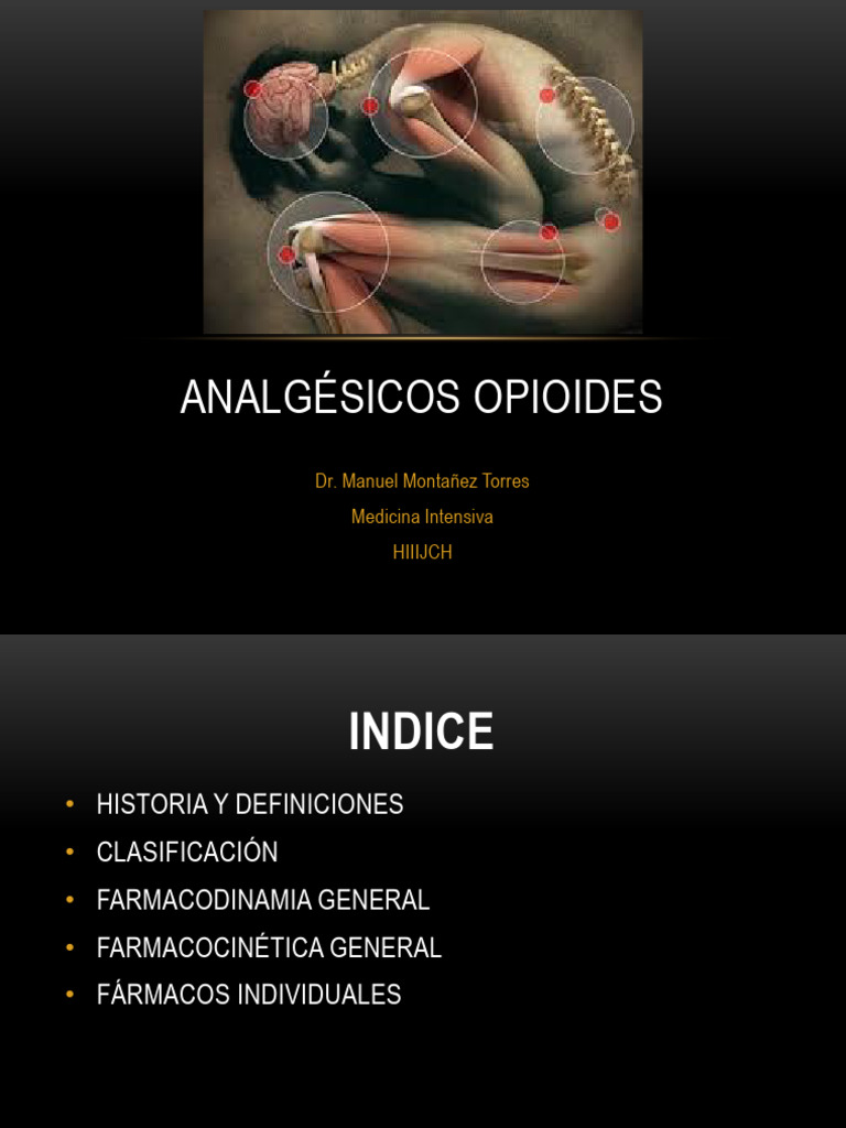 Analgesicos Opioides | PDF | Opioide | Naloxona