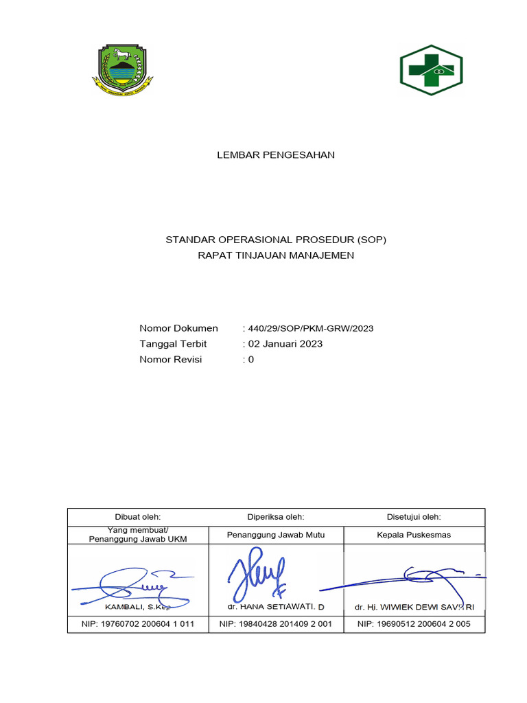 1.6.1.ep b.6 SOP RTM | PDF | Bisnis