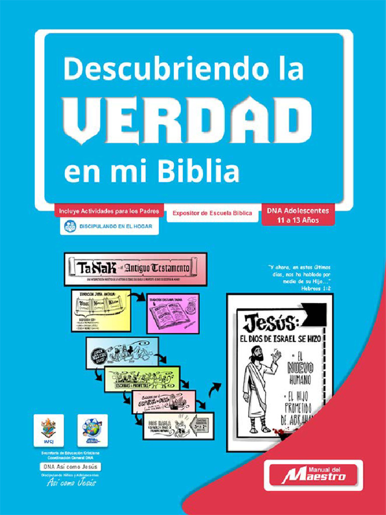 DNA-MAESTRO Descubriendo La Verdad en Mi Biblia 11 A 13 Años-Digital ...