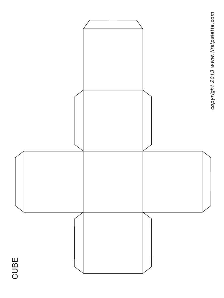 Cube Template | PDF
