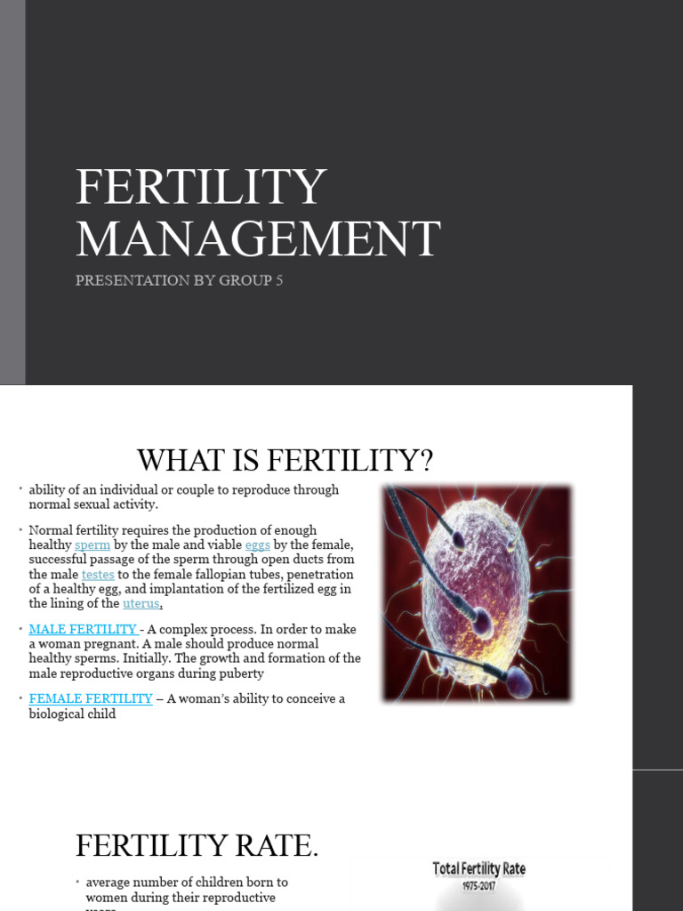 Fertility Management Pdf