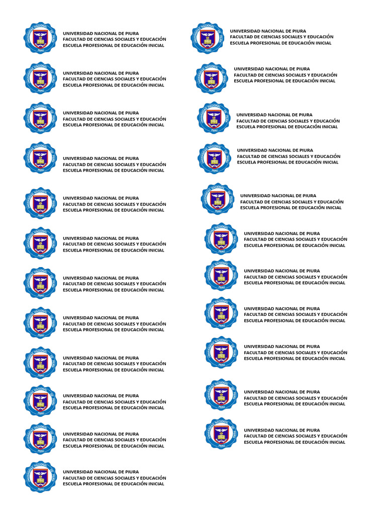 Logo - Unp - Facultad - Escuela | PDF